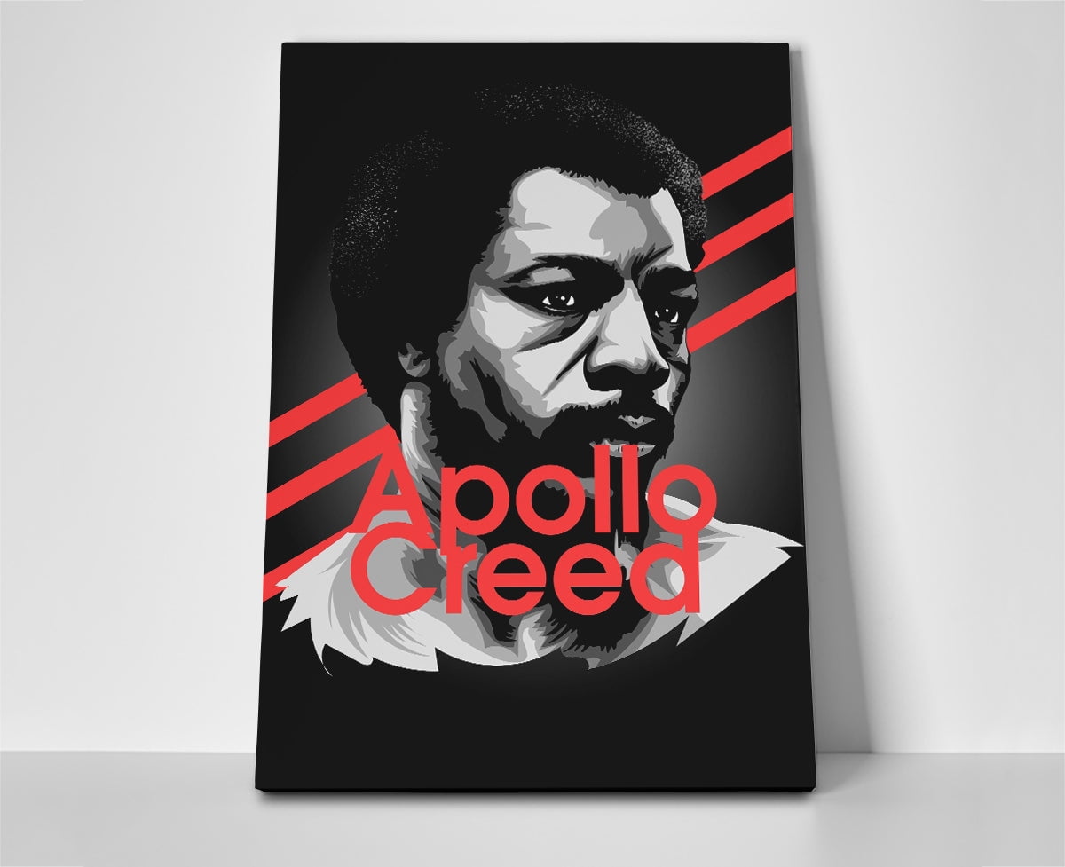 Apollo Creed Poster or Wrapped Canvas - Walmart.com