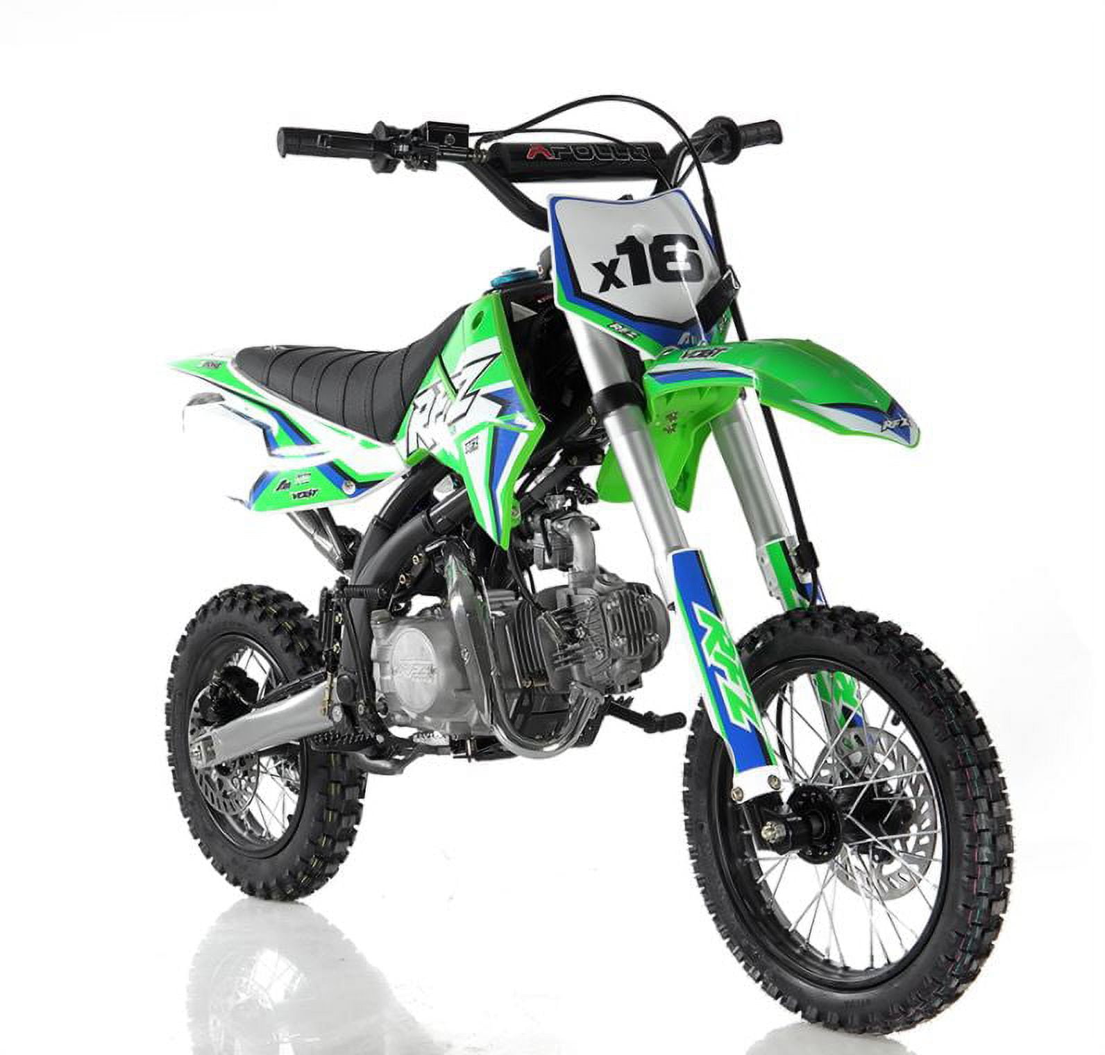 Apollo DB-X16-125cc Fully Automatic (Kick Start)-Green - Walmart.com