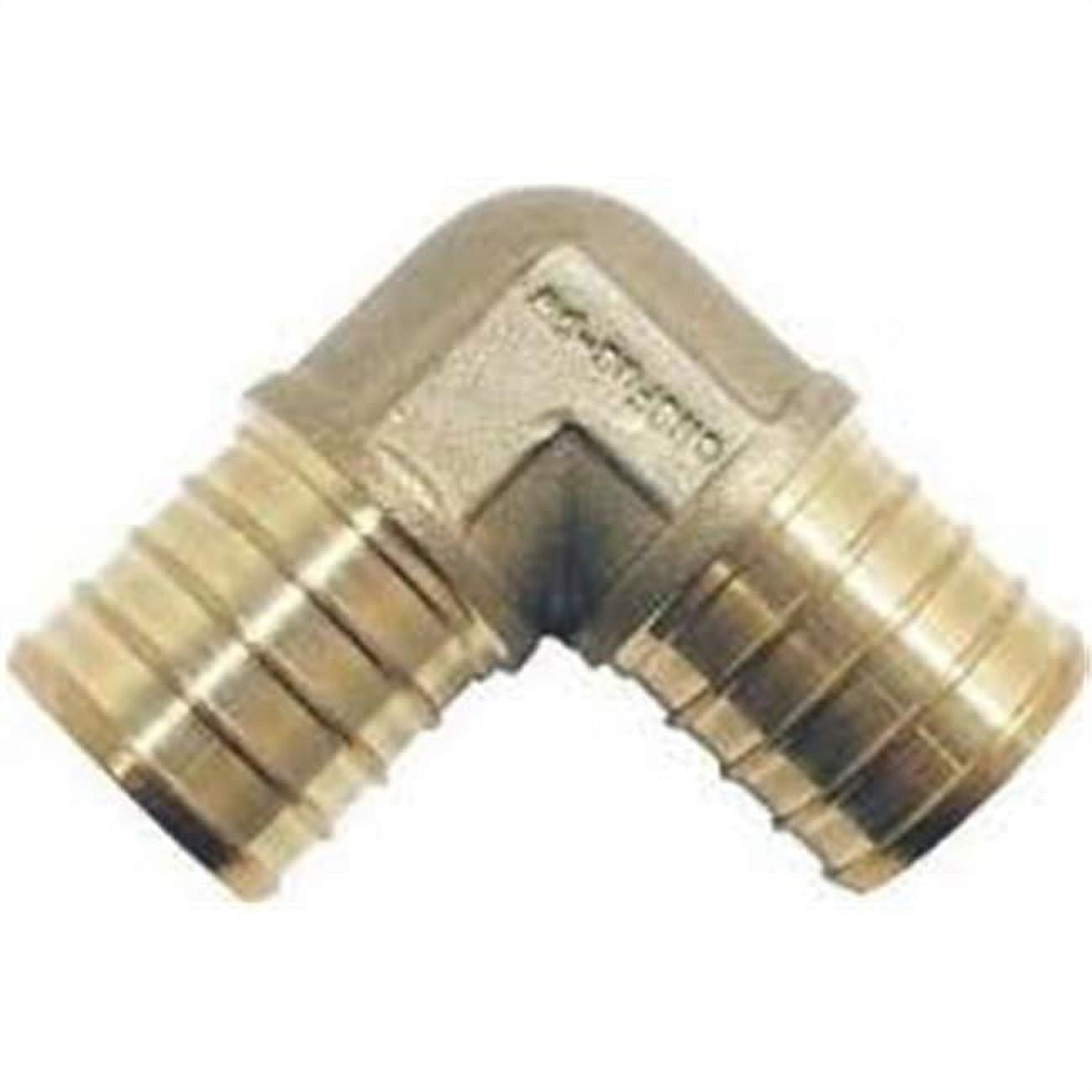 Apollo Expansion PEX / Pex A 1 in. Expansion PEX in to X 1 in. D PEX Brass 90 Degree Elbow ...