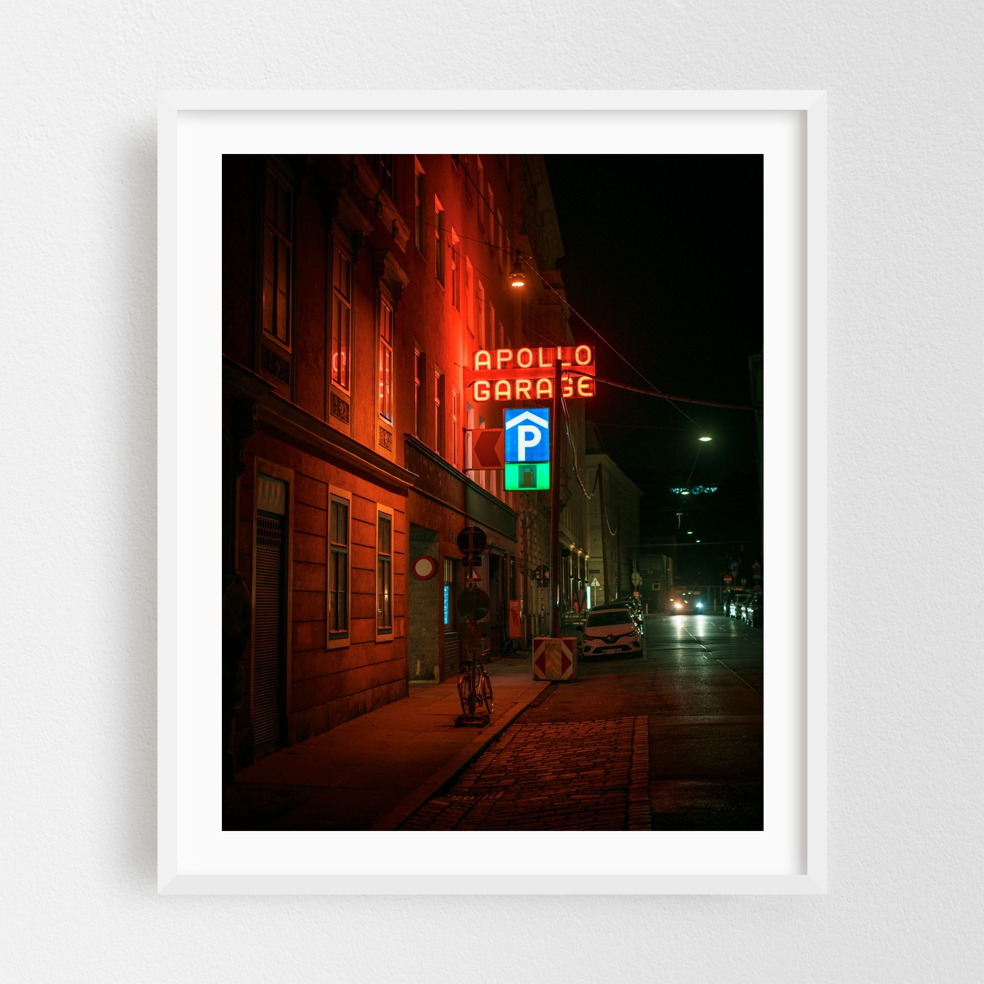 Apollo Garage Neon, Vienna 01 - Vienna Austria Photography Neon Sign ...