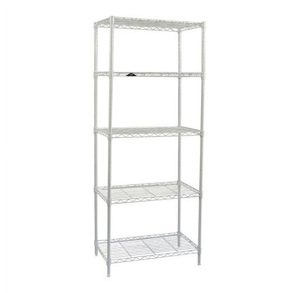 Apollo Hardware 5-Shelf Wire Shelving 60'' H x 24'' W - Walmart.com