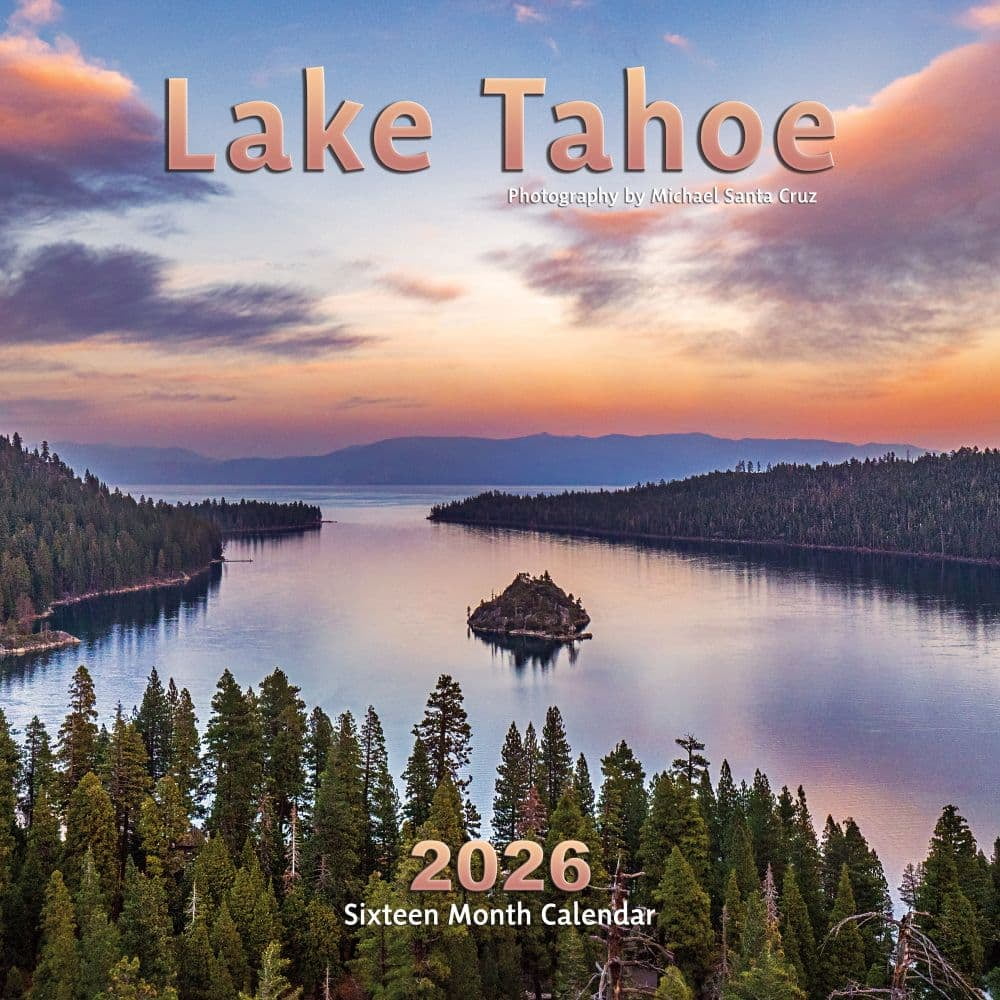 Apollo Publishers, Lake Tahoe 2026 Wall Calendar, 12'' X 12'', 16-Month ...