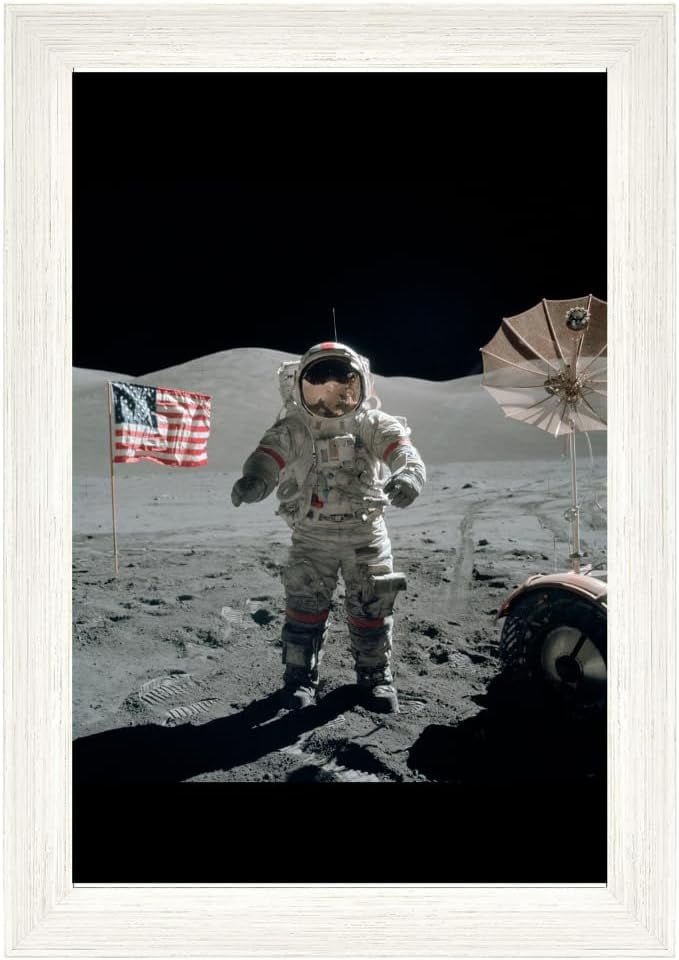 Apollo Moon Landing Poster | NASA Space Wall Art | Astronaut & Space ...