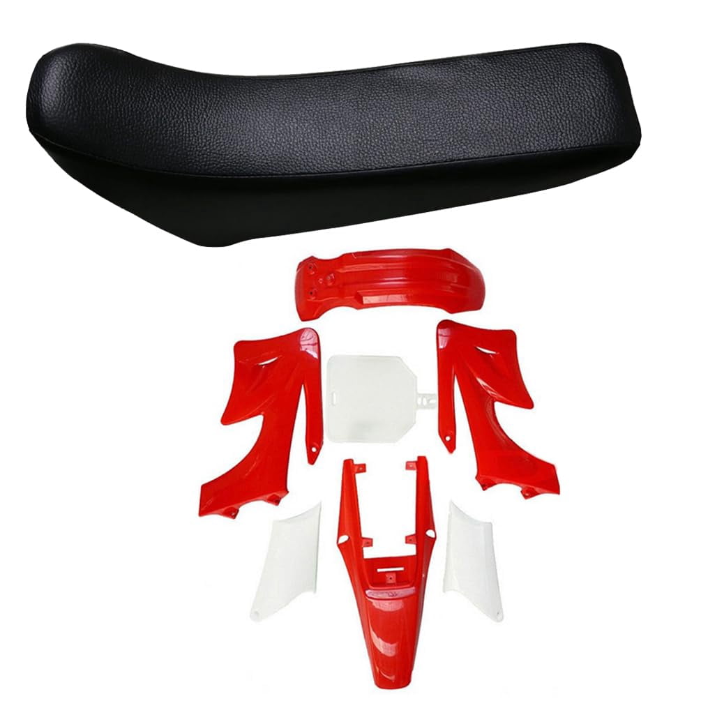 Apollo Orion Pit Bike Plastics Fender Kit + Complete Seat, Plastic ...