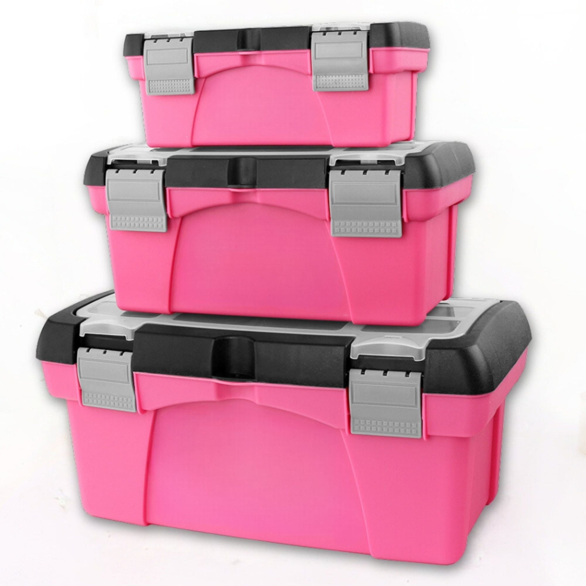 3 Piece Tool Box - Pink - DT5005P - Walmart.com