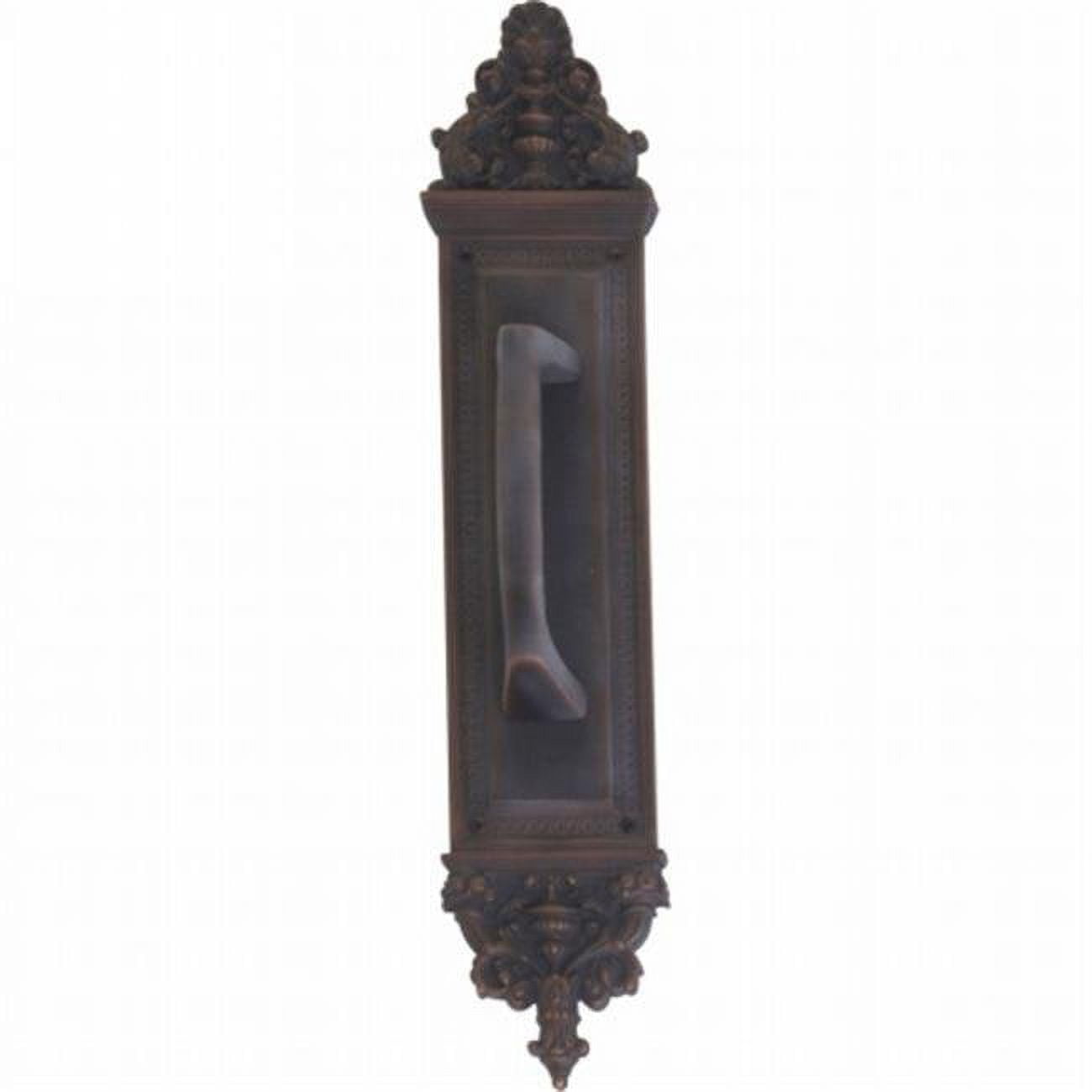 Apollo Pull Plate with Mission Pull, Venetian Bronze Finish - 3.63 x 18 ...