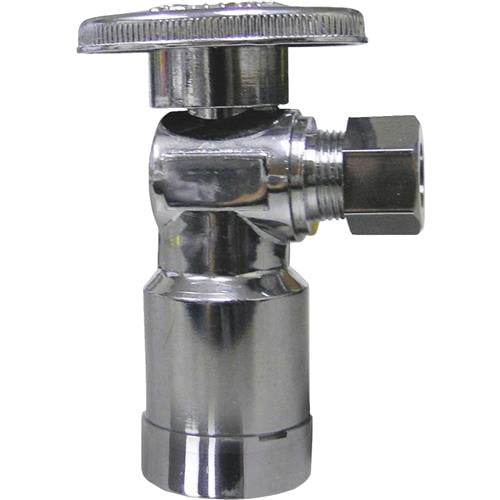Apollo Quick-Connect Quarter Turn Angle Stop 1/2QCX3/8OD VALVE, Each ...