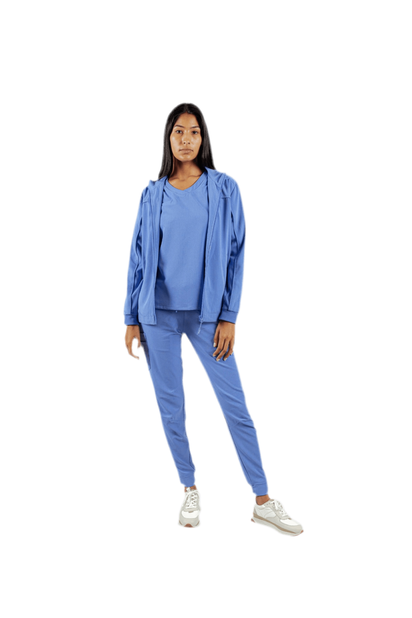 Apollo Scrubs Women's Medical Scrub Jacket - Full Zip, Liner, Pockets ...
