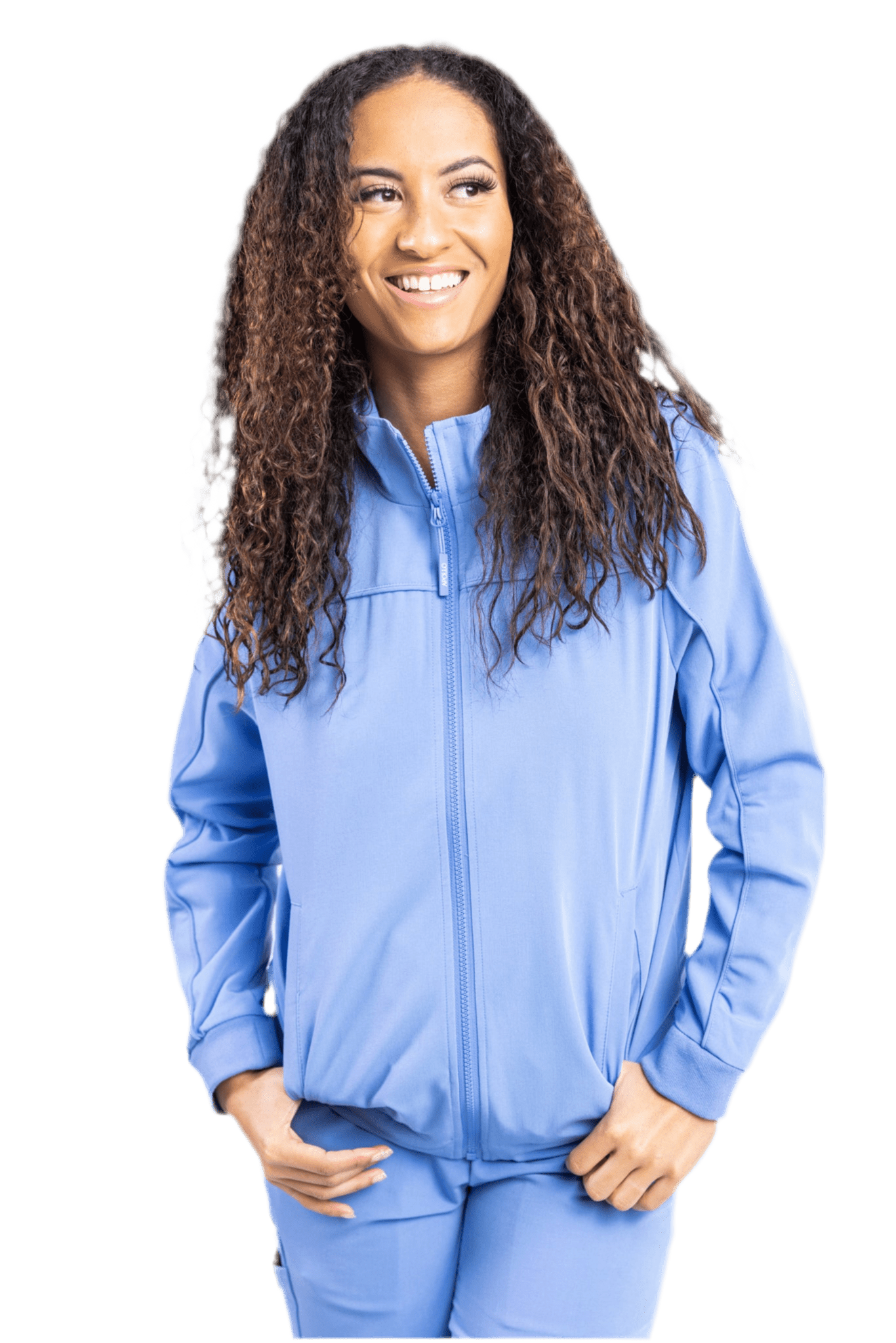 Apollo Scrubs - Hers - Jacket for women, full zip with liner and pockets - Walmart.com