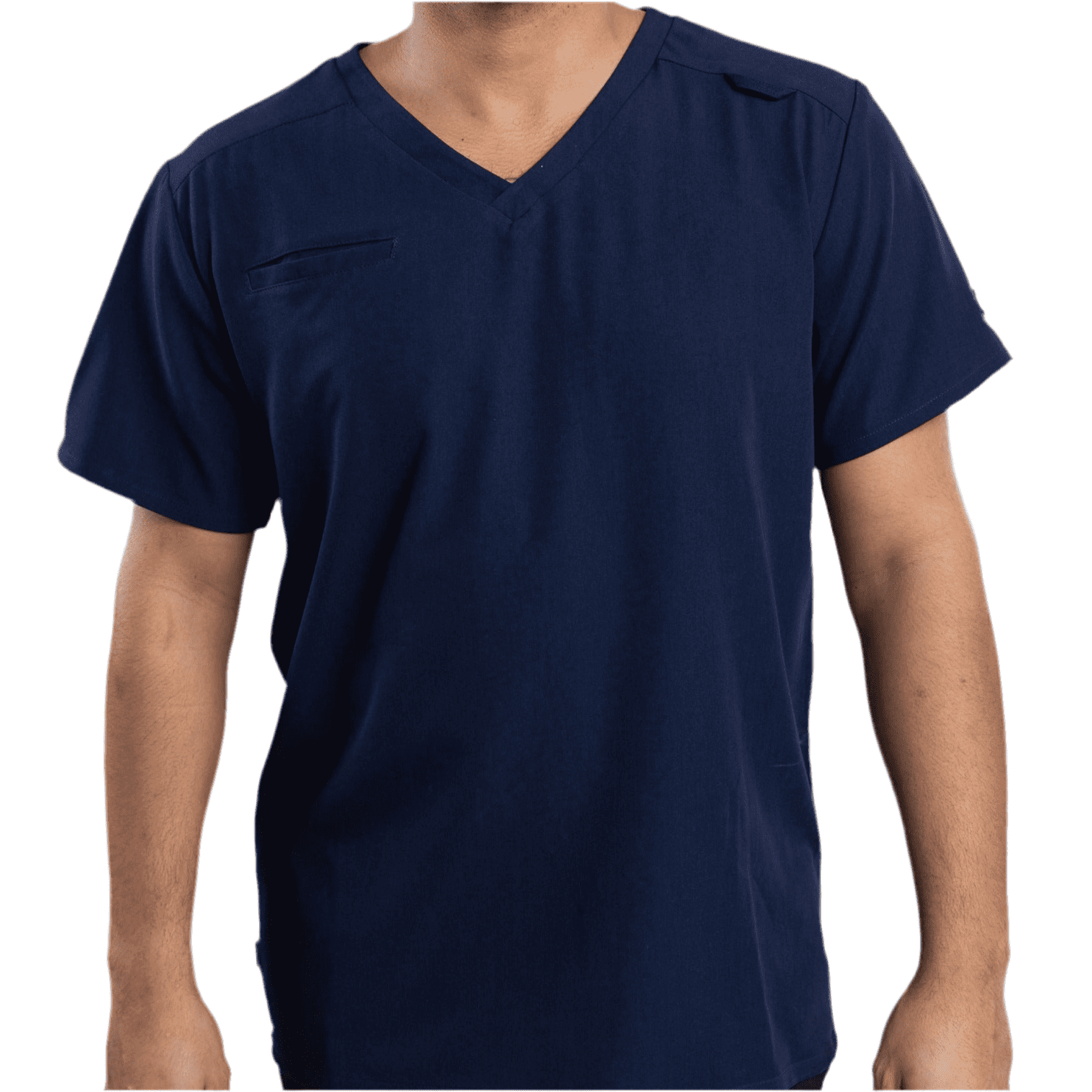 Apollo Scrubs Men's Medical Scrub Top - Essential, V-Neck Shirt ...
