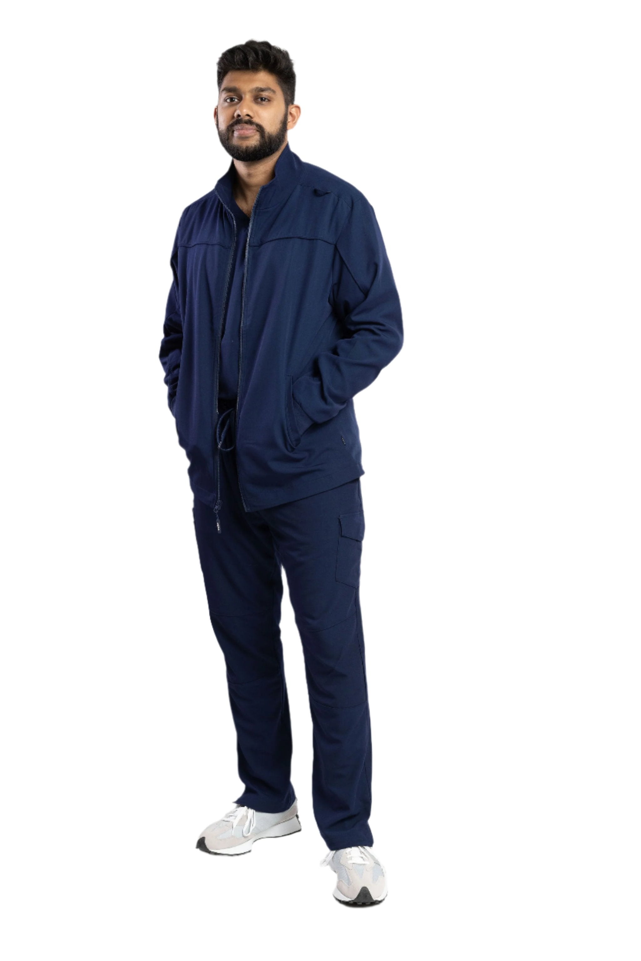 Apollo Scrubs - His - Jacket for men, full zip with liner and pockets ...