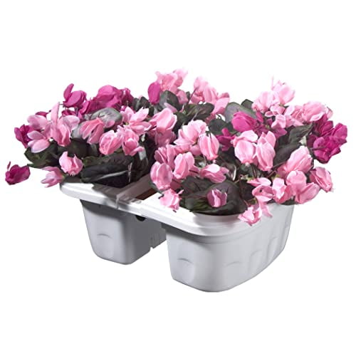 Apollo Self-Watering Saddle Railing Planter, 16" - Walmart.com