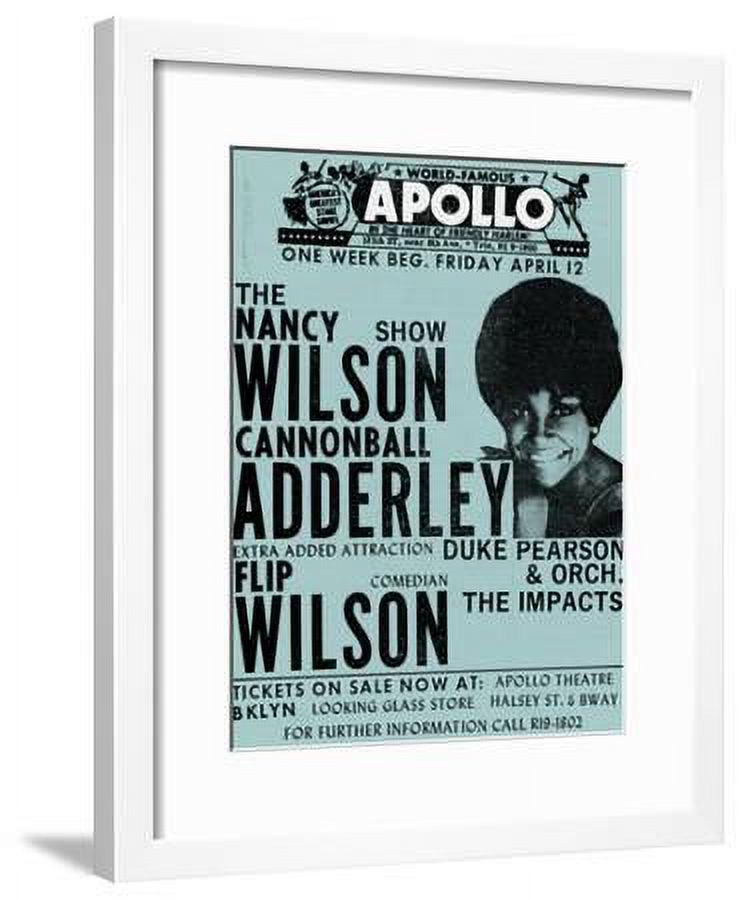 Apollo Theatre Nancy Wilson, Cannonball Adderley, Duke Pearson, Flip ...