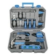Apollo Tools 65 Piece Compact Household and Mechanical Tool Set Blue ...