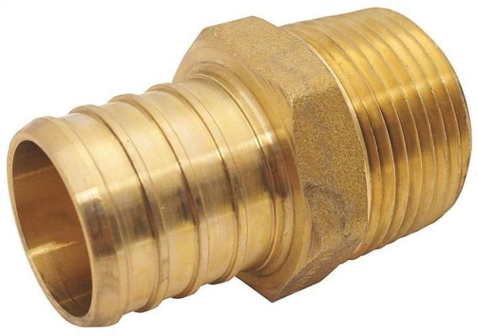 Apollo Valves APXMA134 Pex Fittings Male Adapter, 1" x 3/4", Brass ...
