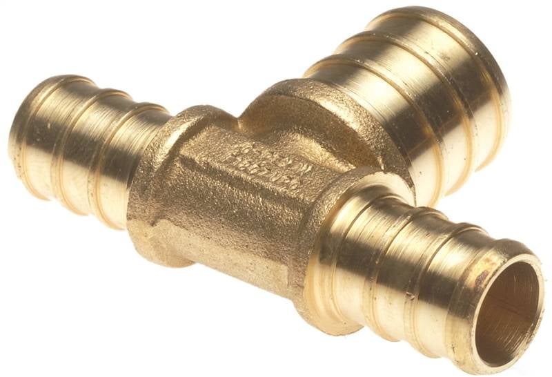 Apollo Valves APXT121234 PEX Fitting Crimp Tee, 1/2" x 1/2" x 3/4 ...