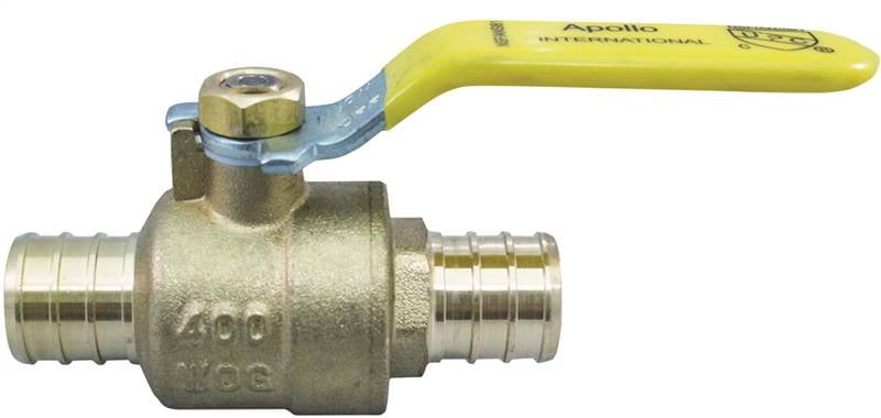 Apollo Valves APXV3434 Brass PEX Ball Valve Crimp Fitting, 3/4" Dia ...