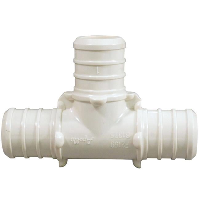 Apollo Valves ApolloPEX Series PXPAT125PK Pipe Tee, 1/2 in, Barb, Poly ...