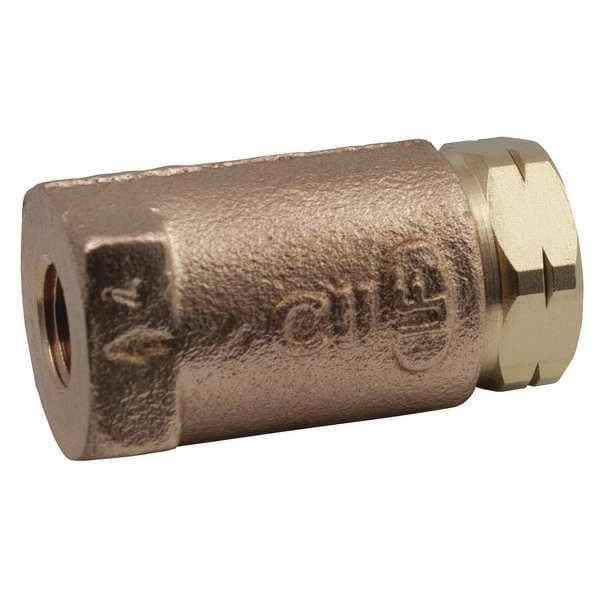 Apollo Valves 1" FNPT Lead Free Bronze Ball Cone Check Valve 61LF10501 ...