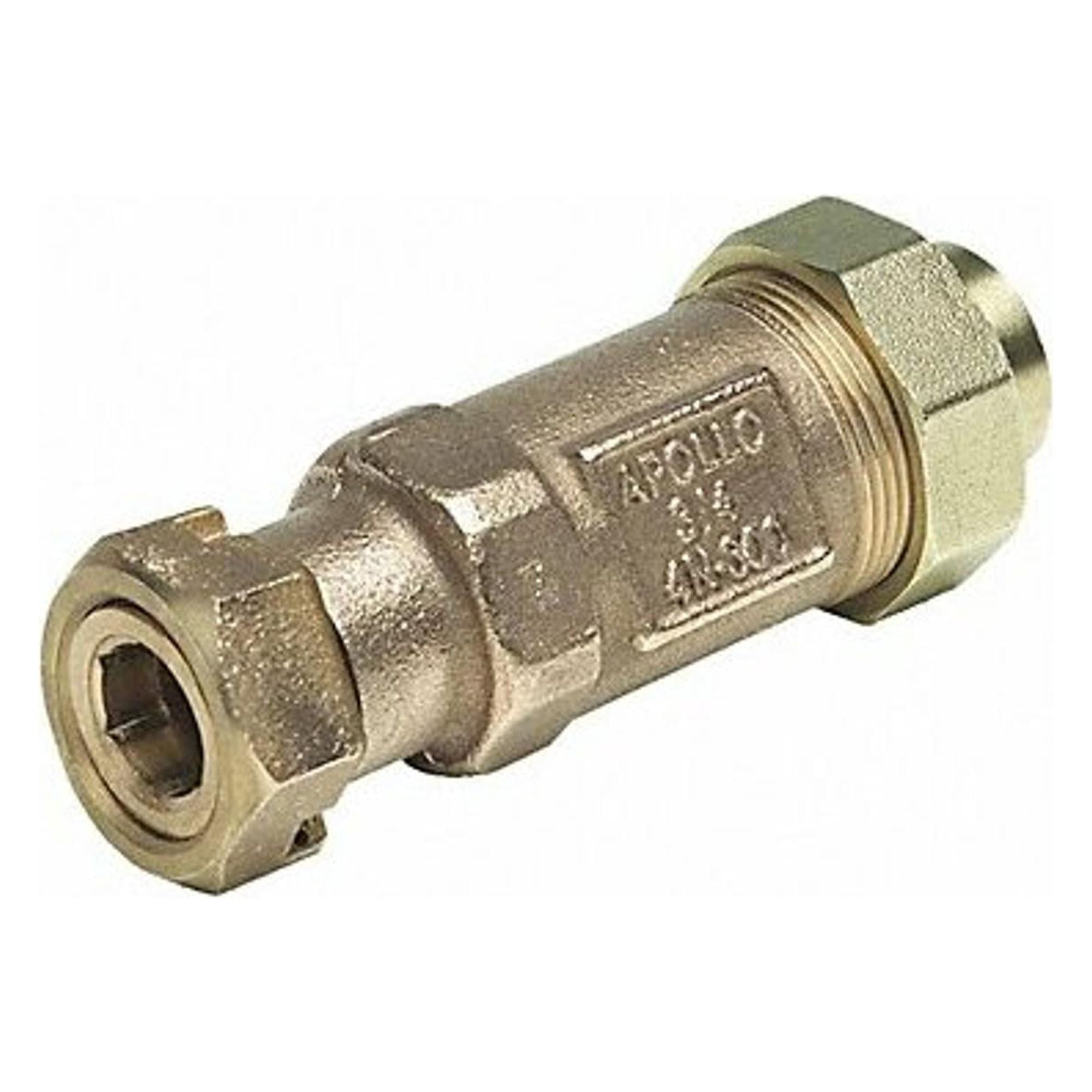Apollo Valves 3/4" Swivel x NPT Lead Free Bronze Dual Check Valve ...