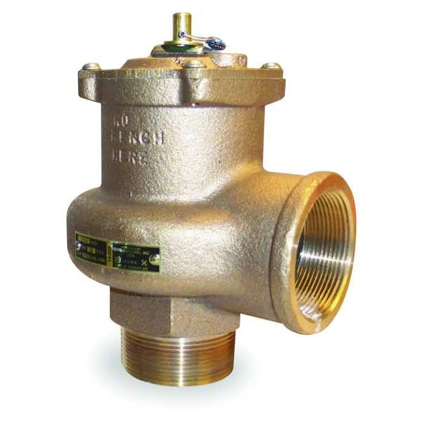 Apollo Valves Safety Relief Valve,2 In,15 psi,Bronze 1420508 - Walmart.com