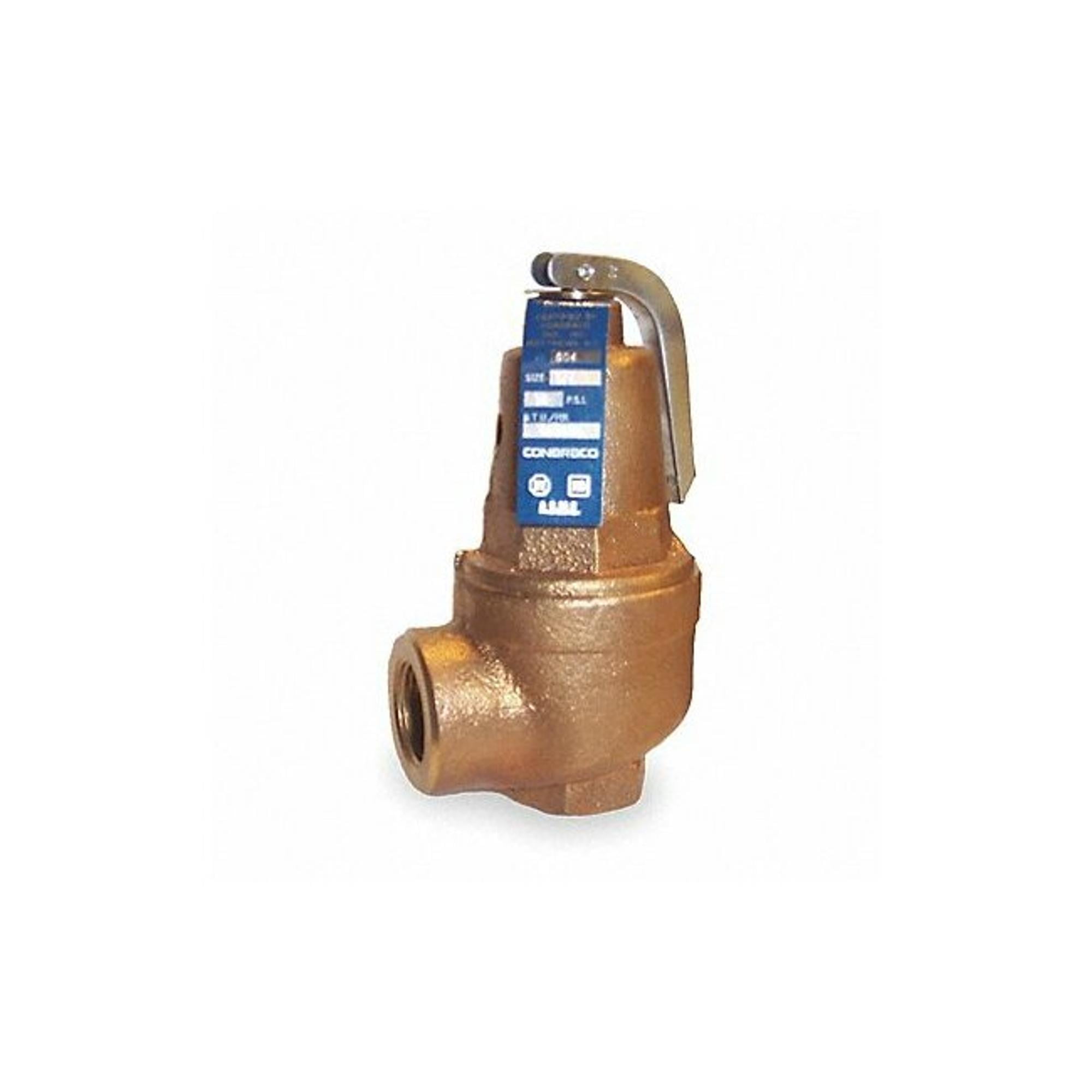 Apollo Valves Safety Relief Valve,3/4 In,50 psi,Bronze 1060410 ...