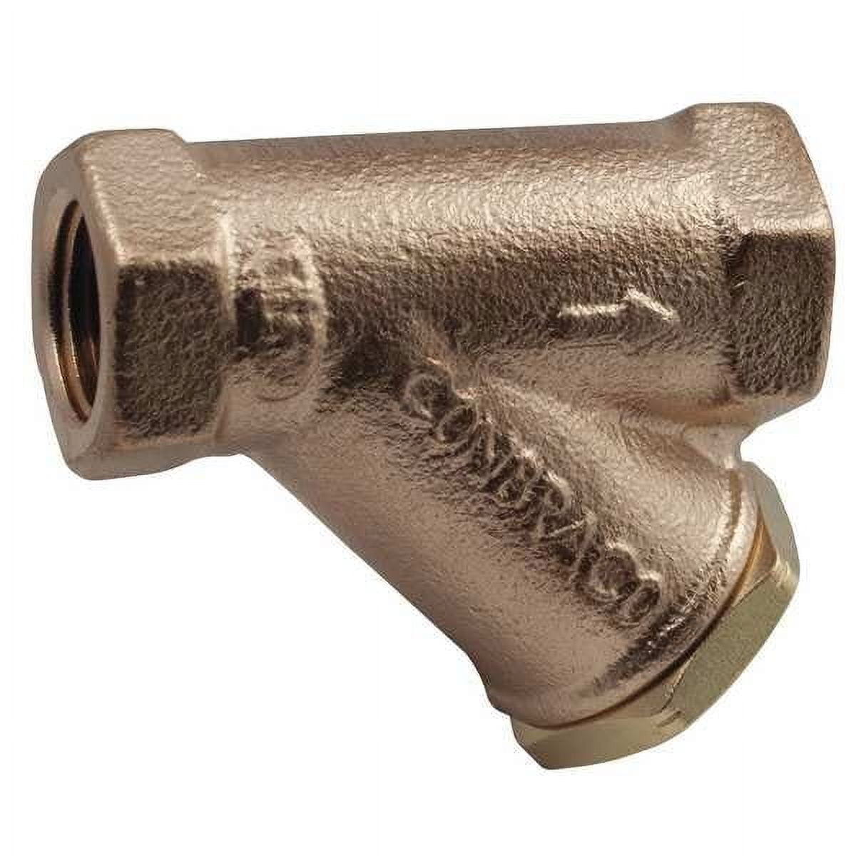 Apollo Valves Y Strainer,4" H,7 mesh,Bronze 59LF005P2 - Walmart.com