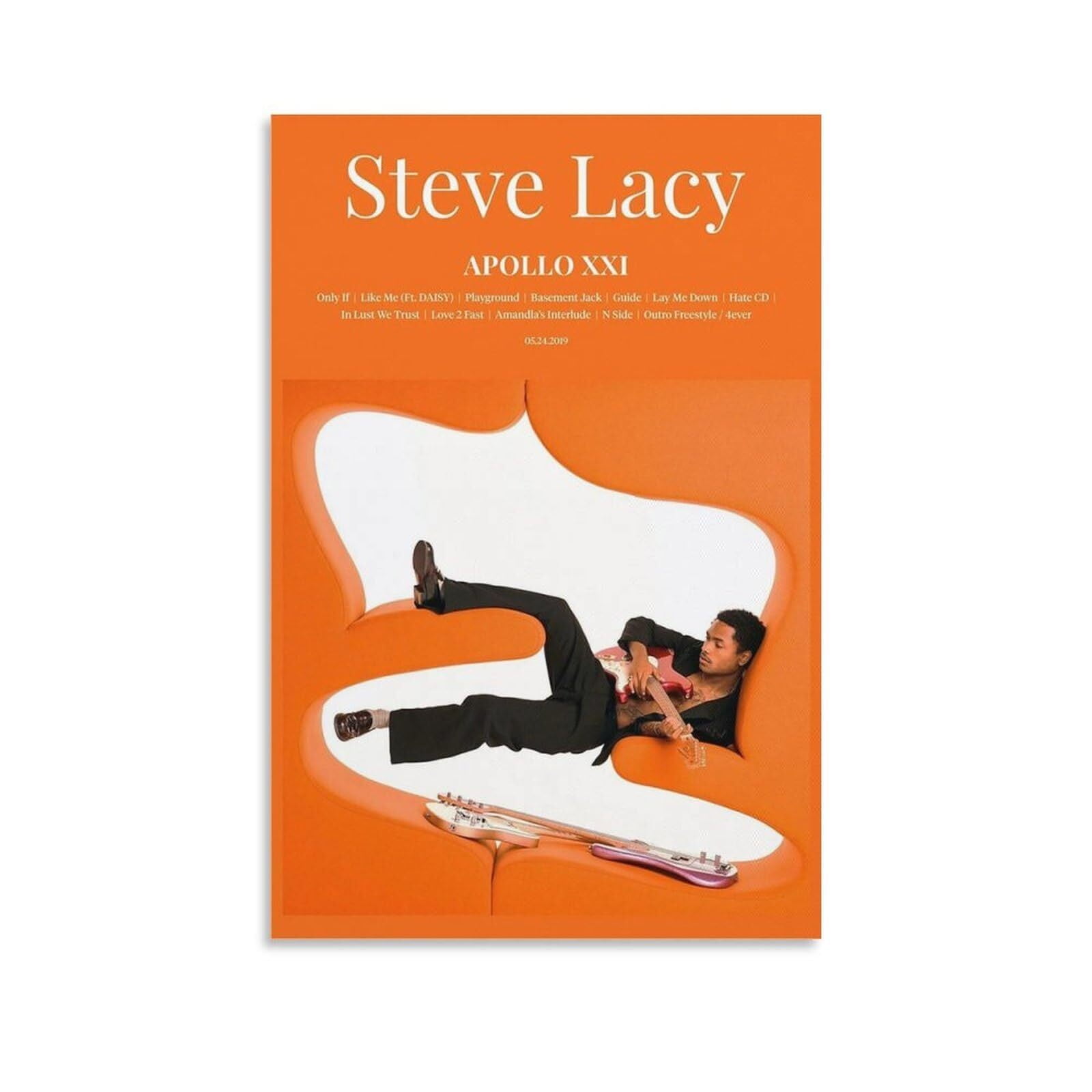 Apollo XXI By Steve Lacy Poster 012 Canvas Poster Wall Decorative Art ...