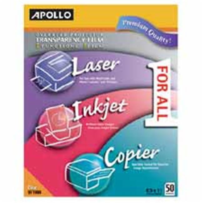 Apollo c-o Acco World APO All-purpose Transparency Film- 8-.50in.x11in ...
