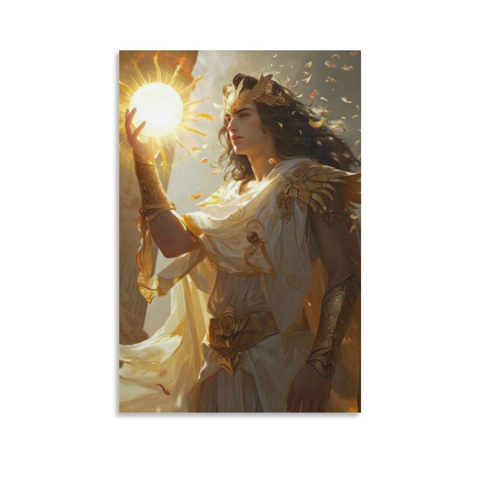 Apollo from Greek Myth Poster Gifts Canvas Painting Poster Wall Art ...