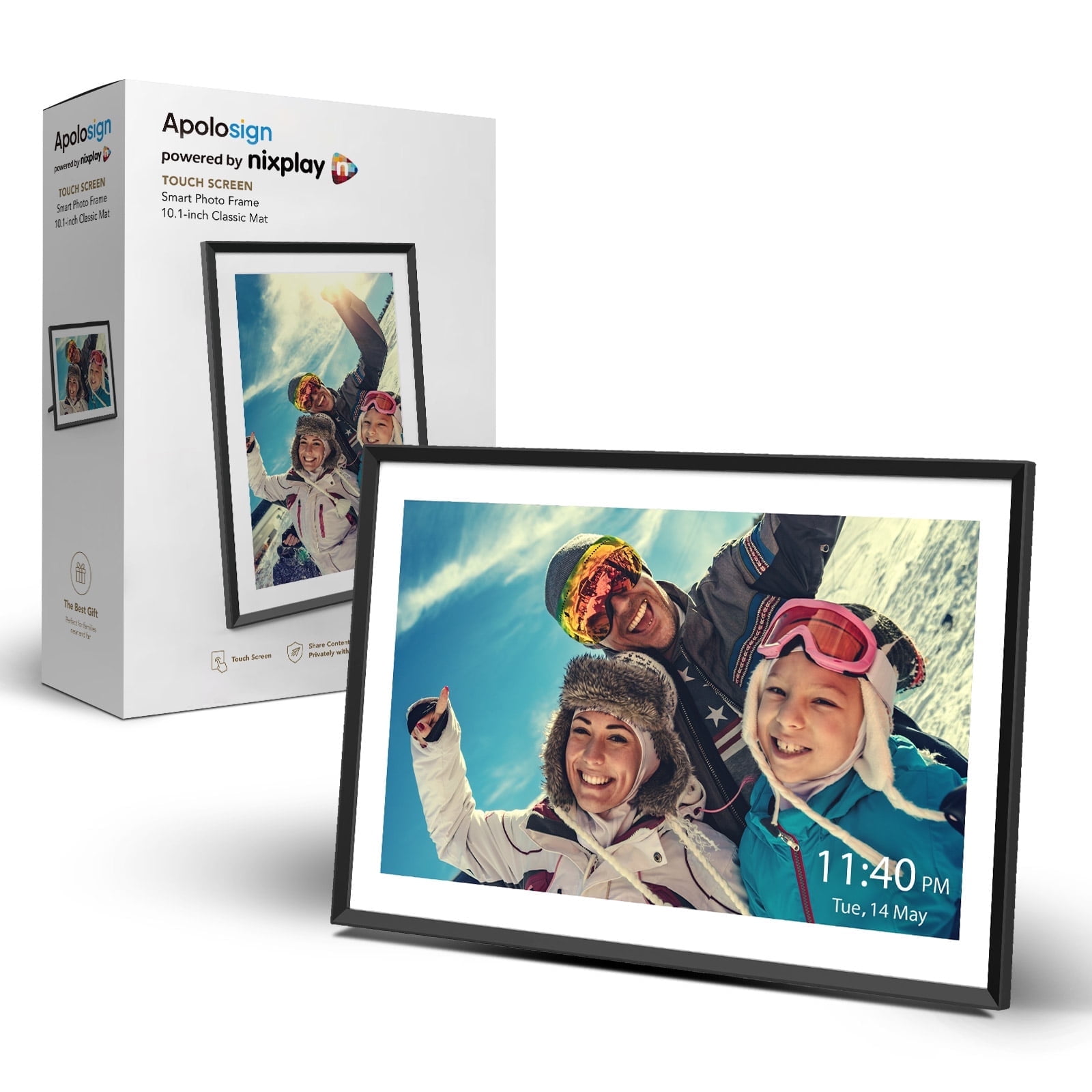 ApoloSign 10.1 Inch Digital Picture Frame, Nixplay Wifi Digital Photo ...