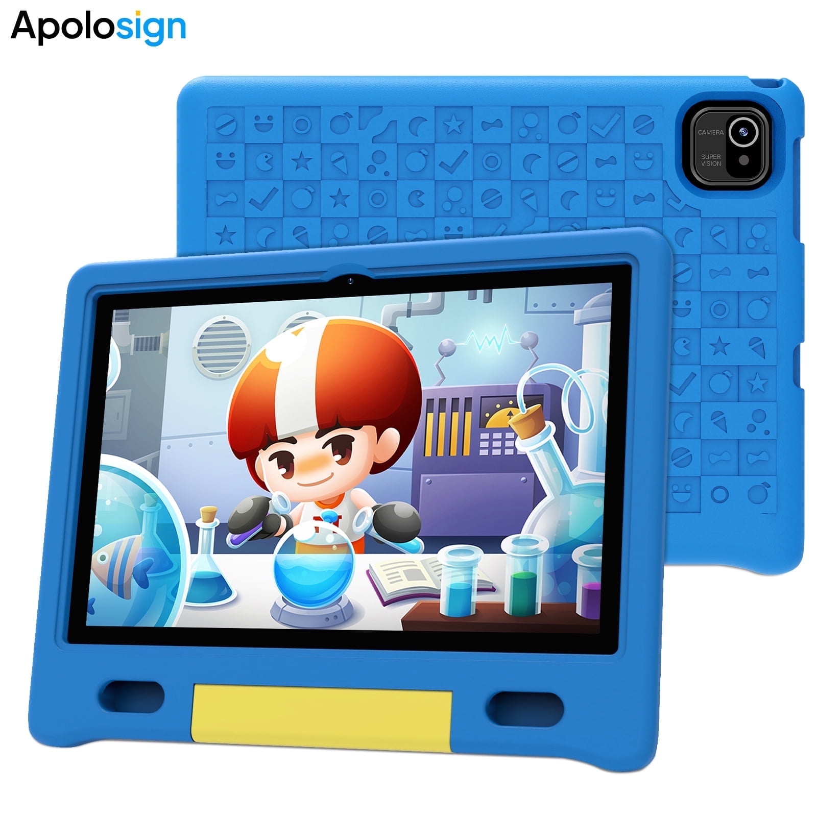 ApoloSign Kids Tablet, Android 13 Tablet for Kids, 10.1 Inch Learning ...
