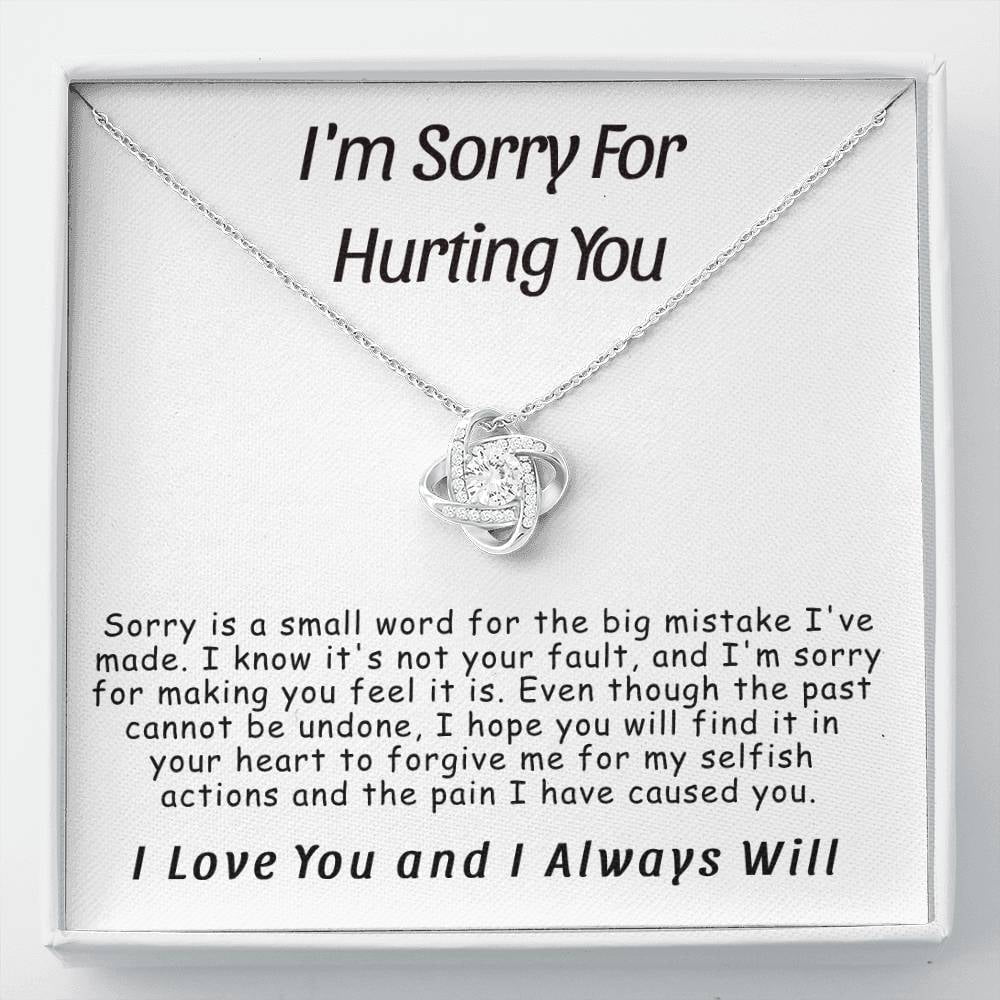 Apology Gift For Her, Sorry Necklace, I Am Sorry Gift For Her - Walmart.com