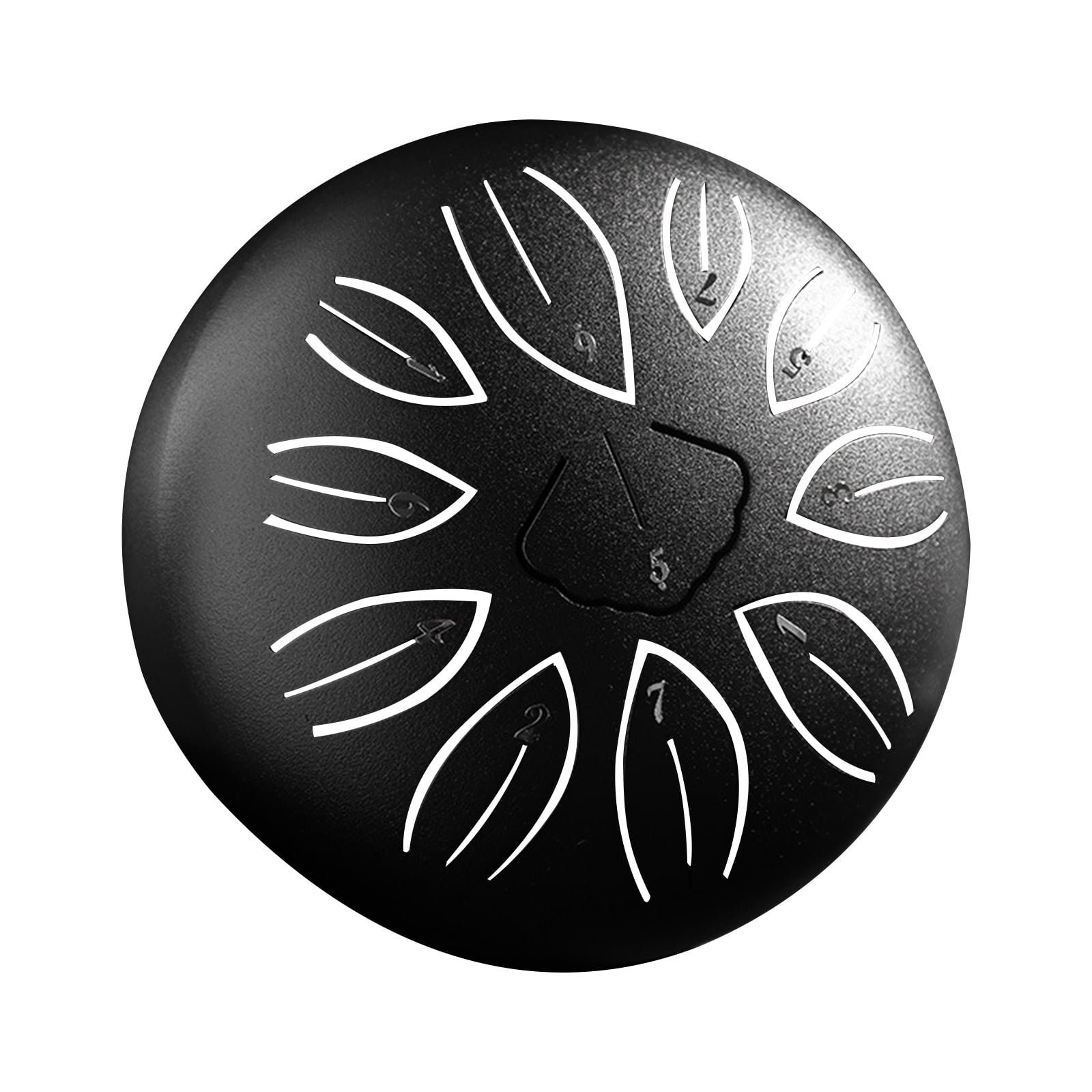 Apooke 11 Notes 6 inches Steel Tongue Drum Tuned Percussion Instrument ...