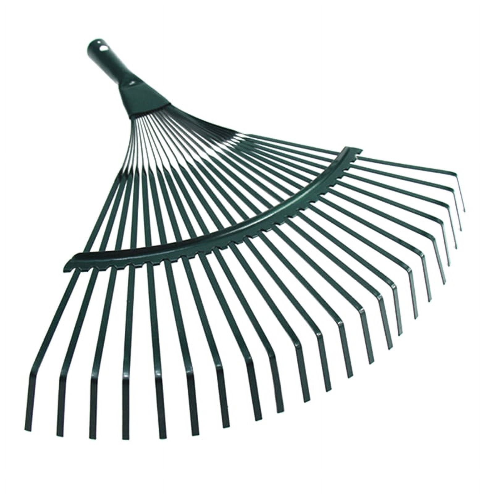 Apooke 22 Teeth Heavy Duty Steel Metal Rake for Head High Carbon Steel ...