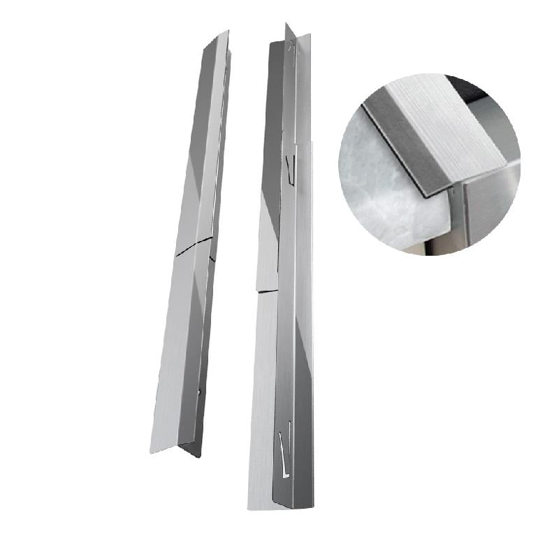 Apooke 2Pcs Stove Gaps Covers Stainless Steel 13.8-27.5'' Adjustable ...