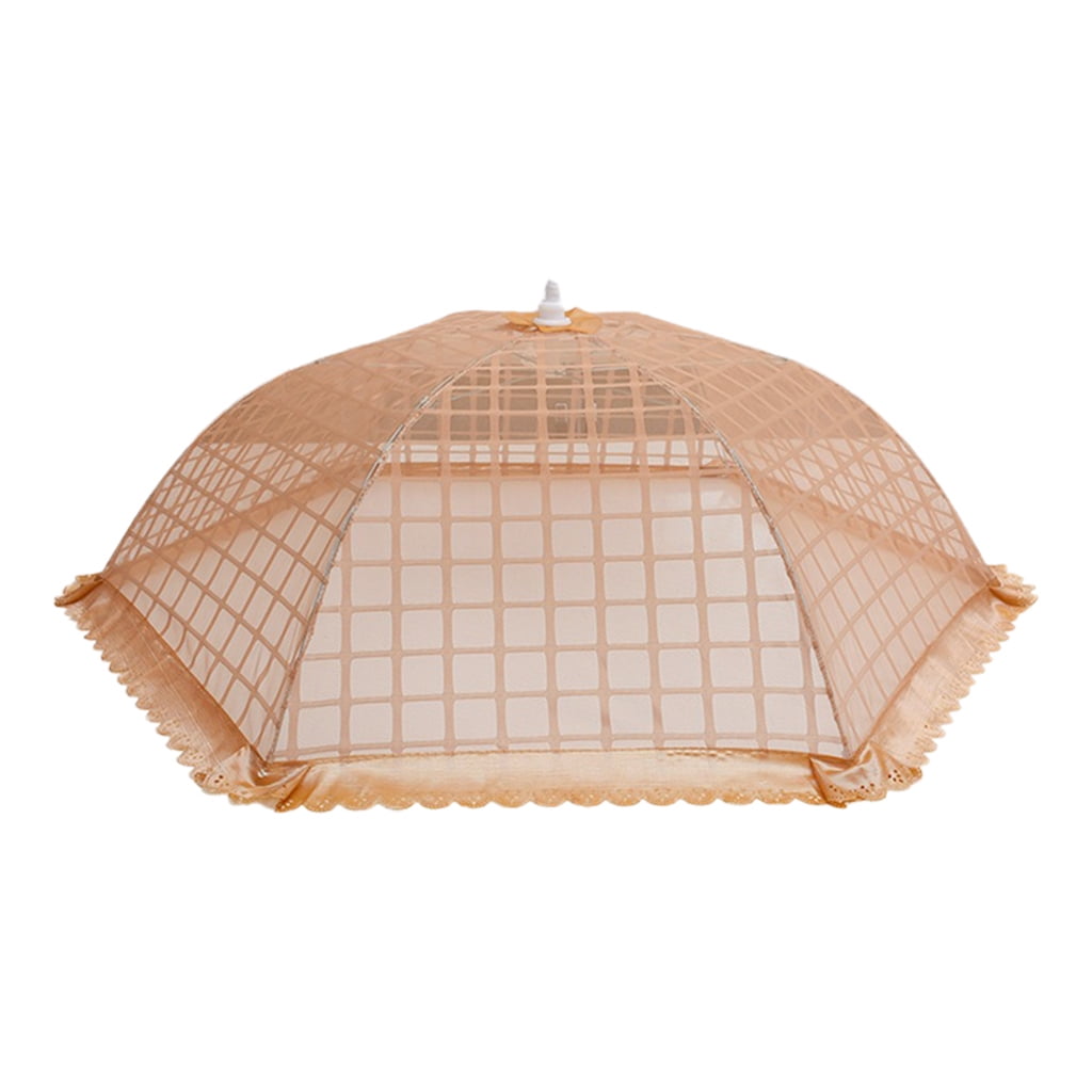 Apooke 2pc Food Cover Foldable for Pop Up eh Net Cover Anti Fly oquito Tent Ubrella Picnic BBQ ...