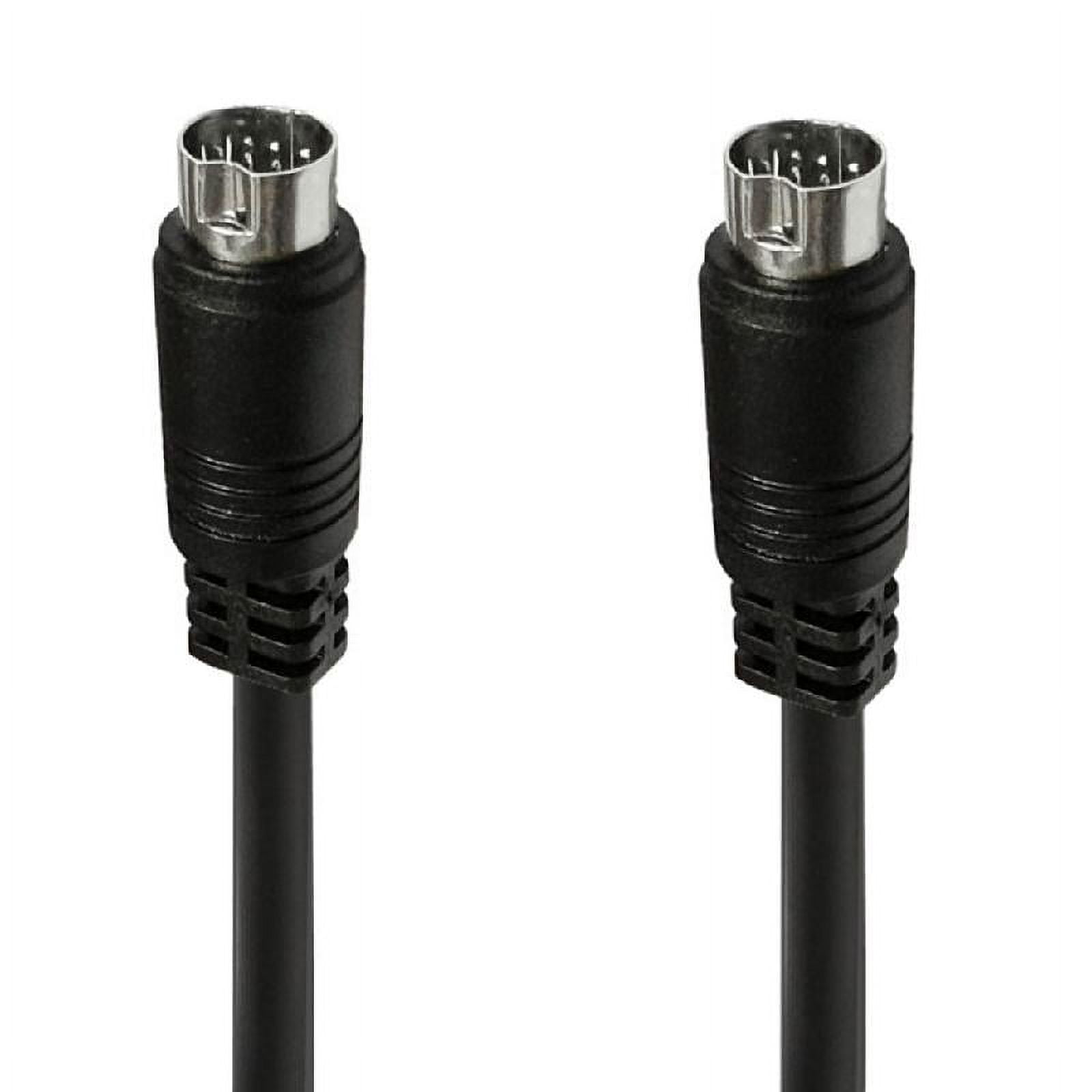 Apooke 3/1.5/1/0.5m S-video Cable Male to Male 10Pin Mini DIN Computer ...
