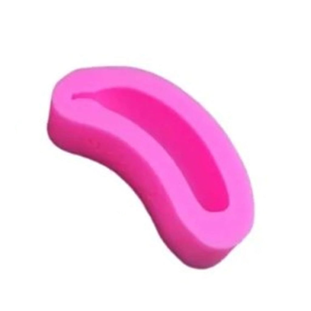 Apooke 3D Banana Shaped Silicone Molds Fondants Cake Molds DIY Bakings Tool for Making Chocolate ...