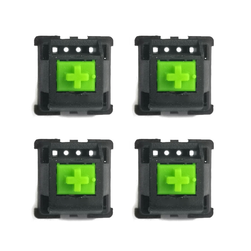 Apooke 4 Pieces Green RGB Switches 3 pin for Chroma Gaming Mechanical ...