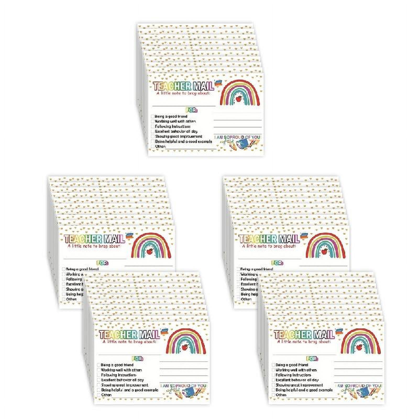 Apooke 50/100 Sheets/Set Postcards Motivational Cards Positive ...