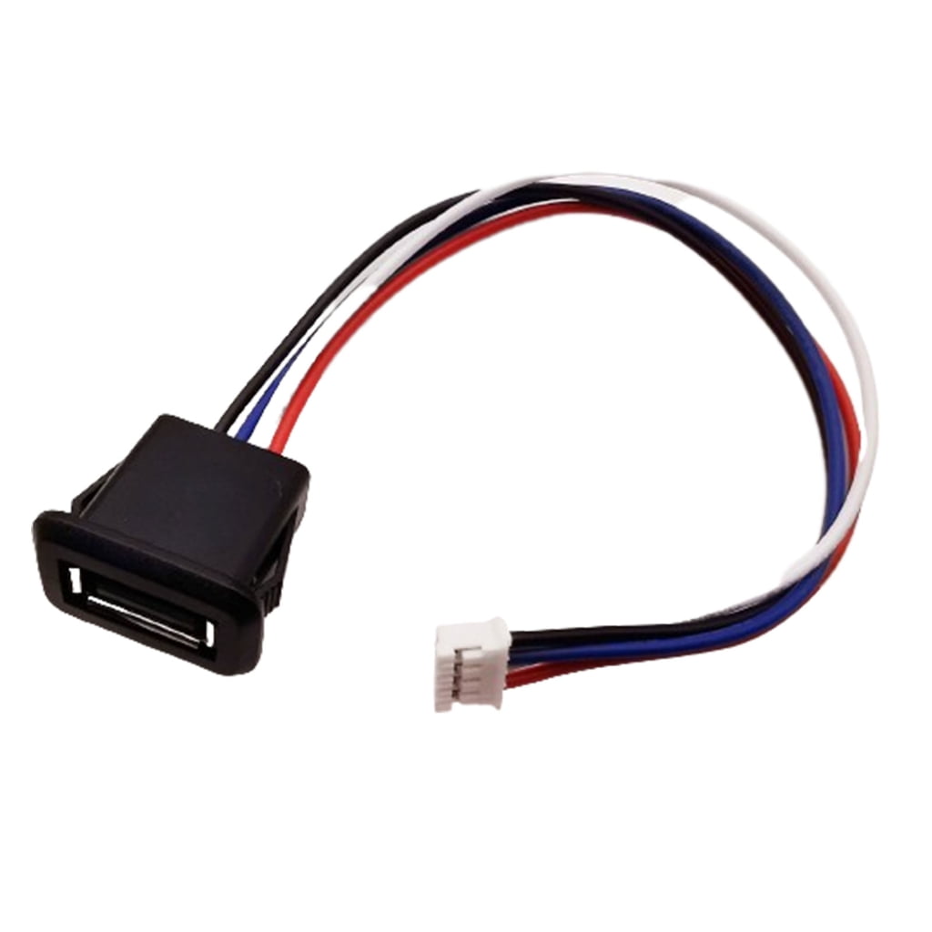 Apooke 5Pcs Female USB Extension Cable Connectors Direct Pressure ...