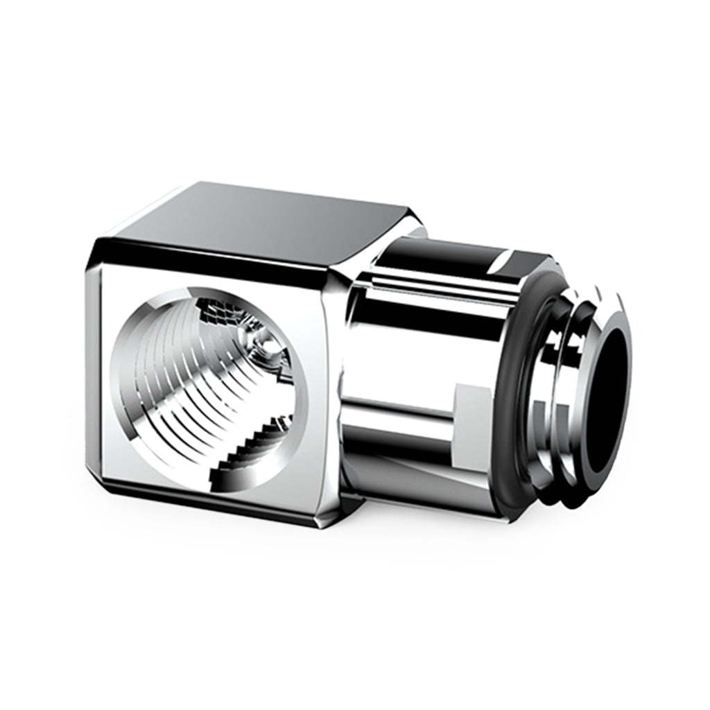 Apooke 90 Degree Fitting G1/4 Male Female Elbow Metal PC Water Cooling ...