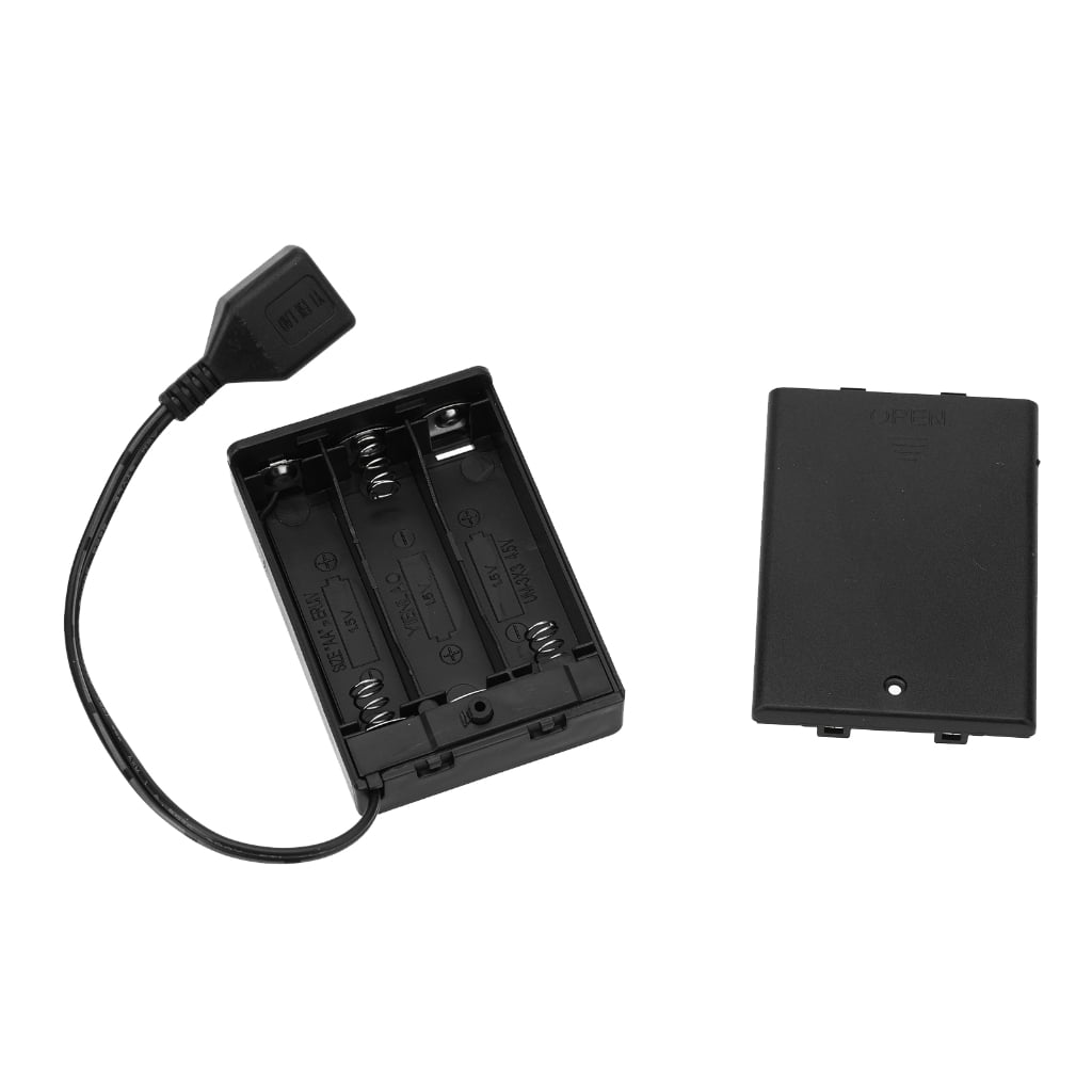 Apooke AA Battery Case 2/3/4/6/8 Slot USB AA Battery Case Box USB ...