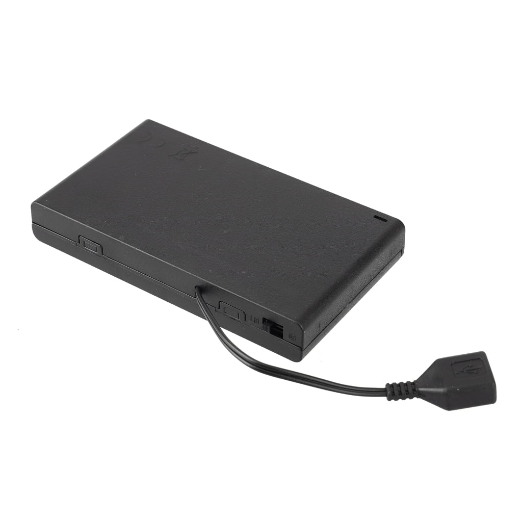 Apooke AA Battery Case 2/3/4/6/8 Slot USB AA Battery Case Box USB ...