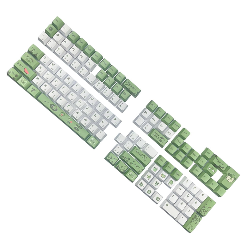 Apooke Arabic Keycaps Frogss Theme Keycap for 61/64/87/98/104 MX ...