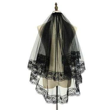 Simple Long Elegant Single Layer Wedding Veil Bridal Veils with Comb ...