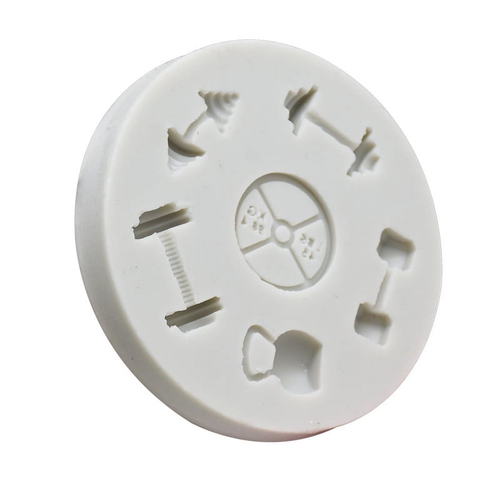 Apooke Cake Tools Sports Fitness Workout Exercise Dumbbell Silicone ...