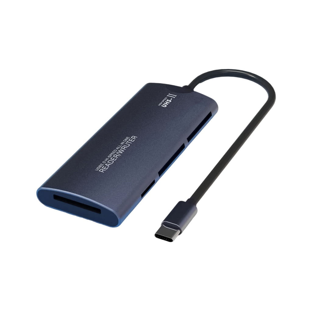 Apooke Camera Card Reader Usb C Hubs Aluminum 6 In 1 Sdtfcard Reader