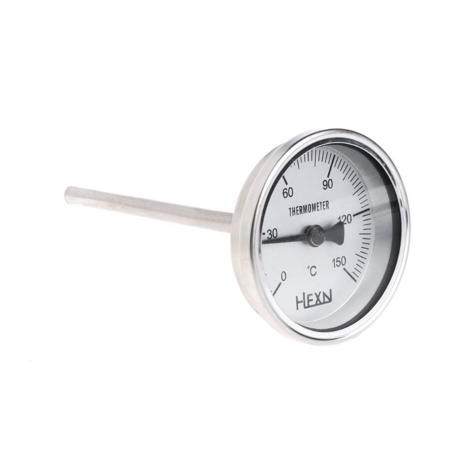 Apooke Compact Bi-Metallic Thermometer 50/100/150/200/300℃ Stainless ...